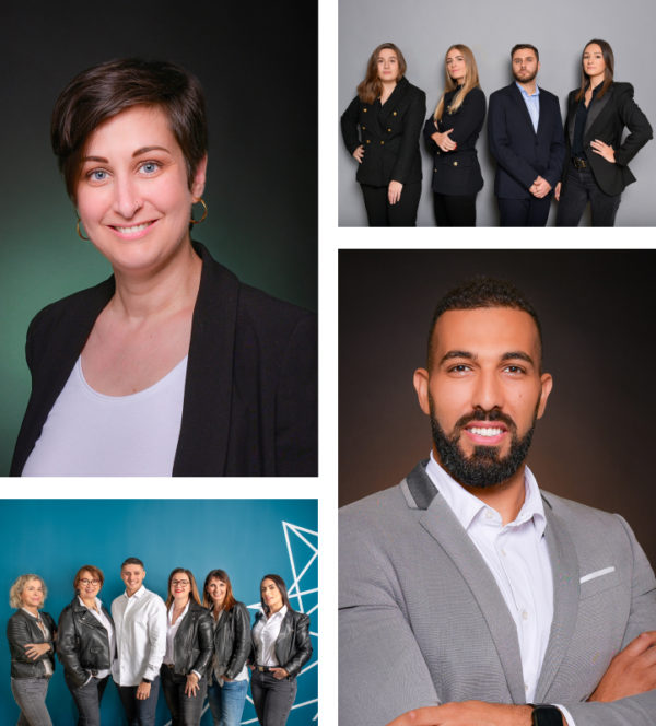 Photographie de portrait corporate dirigeants, collaborateurs et équipe ...